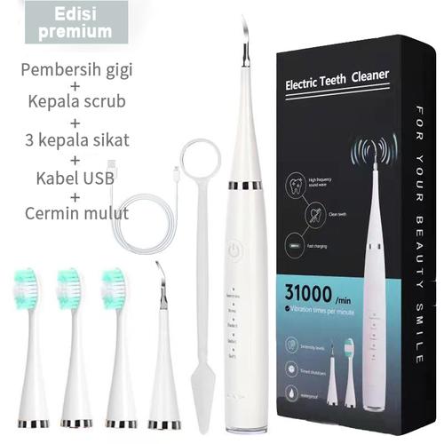 Promo Dental Scaling Alat Pembersih Karang Gigi Sonic Elektrik 5in1 ...