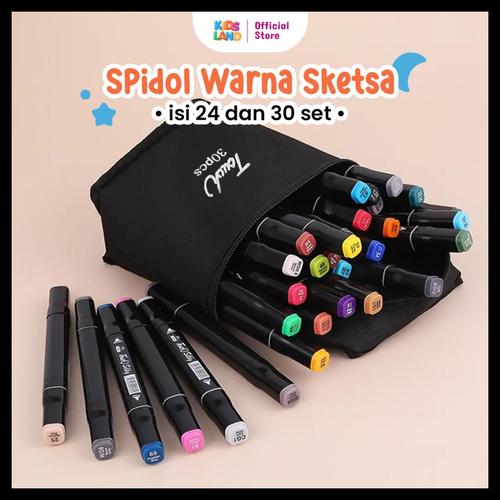 Jual Spidol Warna Spidol Sketsa Spidol Gambar 3D Pen Art Maker KIDS ...