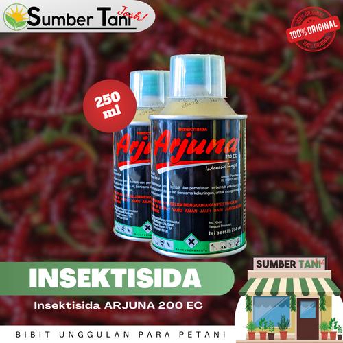 Jual Insektisida Arjuna 200EC Kemasan 250ml Obat Pembasmi Hama Ulat ...