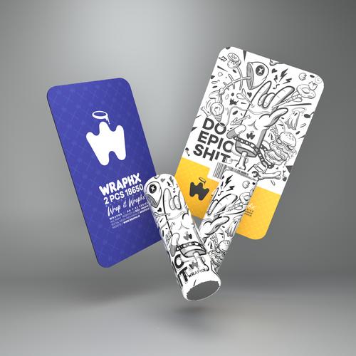 Jual Wraphx Battery Wrap / 18650 Battery Wrap - EPIC - Kota Yogyakarta ...