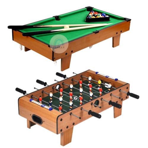 Promo Mainan Meja Billiard Soccer Mini Pool Table Foosball Board Game ...