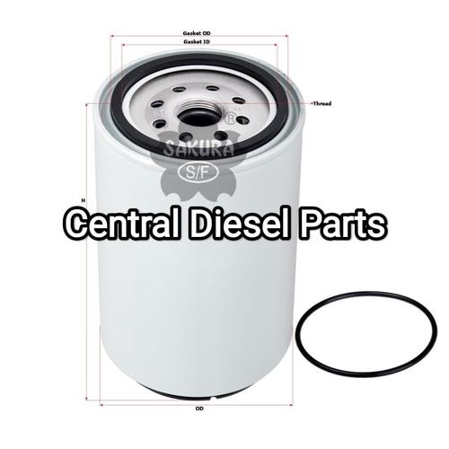 Jual Fuel Filter Solar KM006102 SFC53070-02 SFC-53070-02 Sakura ...