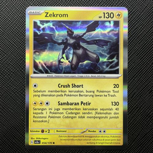 Jual Zekrom foil sv3s kilau hitam kartu pokemon indonesia TCG card - Kota Tangerang - Tokutoys ...