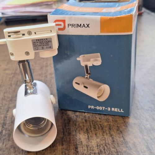 Jual Kap Lampu Track Rell Plafon Fitting E27 - Putih - Kota Bekasi ...