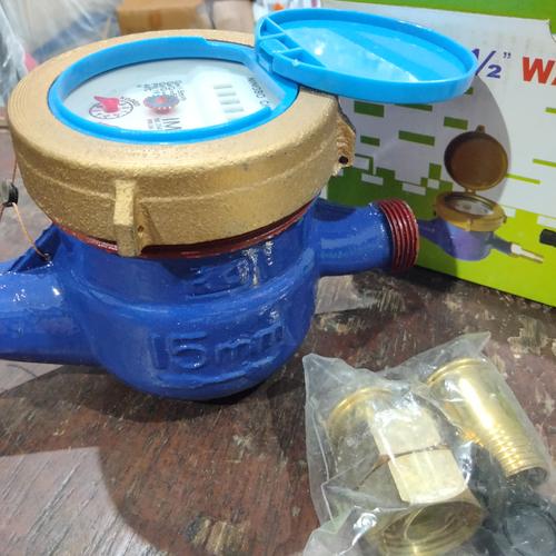 Jual meteran air besi 1/2 original SNI/water meter/flow meter - Kota ...