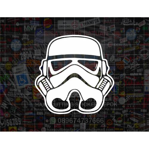 Jual Cutting Sticker Stormtrooper Star Wars Storm Trooper Ukuran 8 Cm ...