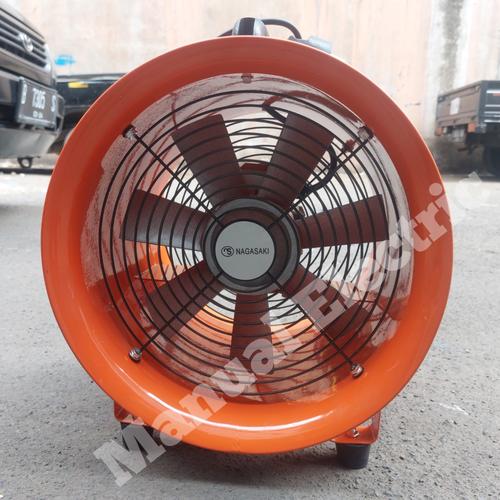 Jual Kipas Blower 12 Inch Portable Ventilator 300 Mm Nagasaki Axial Fan ...