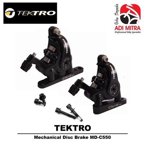 Jual Tektro MD-C550 1 Set Tanpa Rotor Road Mechanical Disc Brake Flat Mount - Kota Yogyakarta ...