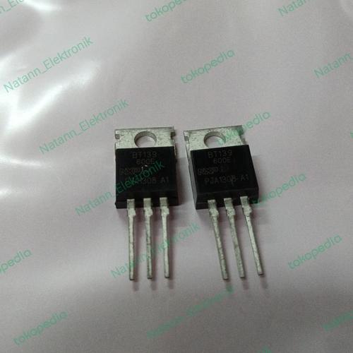 Jual 4304 transistor tr thyristor scr triac dip bt139-600e bt139 600e ...