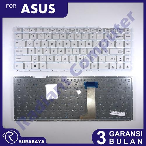 Jual Keyboard Asus A442 A442U A442UA A442UF A442UQ A442UR WHITE - Kota ...