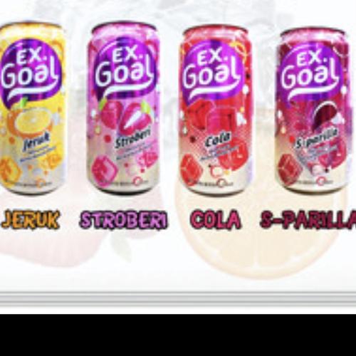 Jual Ex Goal Can 250 ml / Minuman Drink Ex Goal Can 250 ml - Orange ...