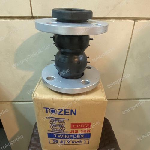 Jual Flexible Tozen Twinflex Rubber Joint 3" DN80 Jis 10k - Jakarta Barat - Warung Teknik Valve ...