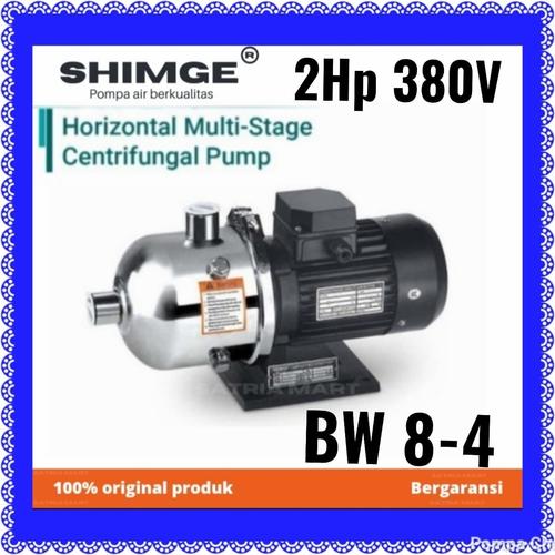 Jual Pompa air pendorong Horizontal multi stage SHIMGE BW 8-4 2Hp 380v ...