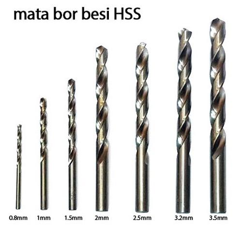 Jual MATA BOR BESI BERBAGAI UKURAN 0.8mm 1mm 2mm 2.5mm 3mm 3.5mm - 0 ...