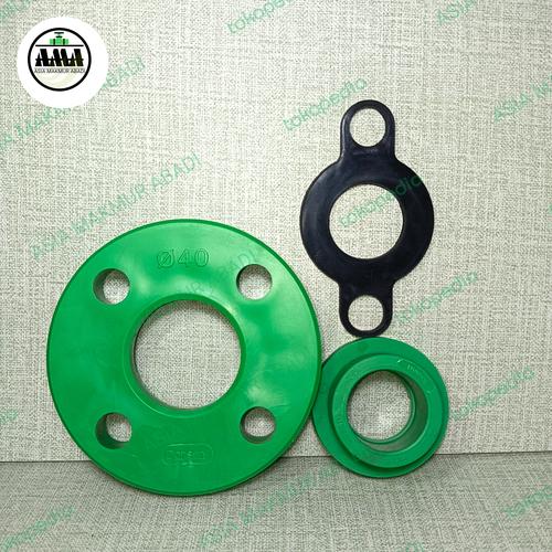 Jual STUB END FLANGE FLANGES FLENG ADAPTOR SET PPR 40MM 40 1 1/4' INCH ...