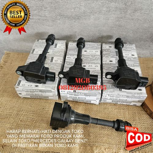 Jual 22448-8H315 COIL IGNITION KOIL NISSAN XTRAIL T30 SERENA C24 ...