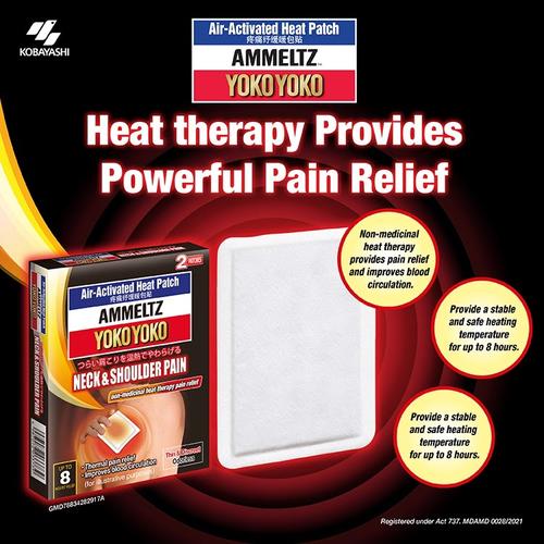 Jual Koyo Ammeltz Yoko Yoko Neck and Shoulder Pain Heat Patch - Kab ...