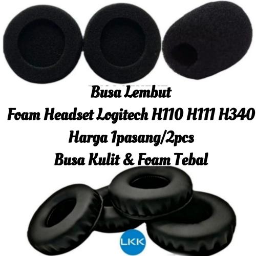 Jual Bantalan Earpad Foam Headset Logitech H110 H111 H340 Busa Logitech ...