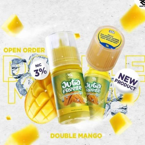 Jual JUTA FREEZE 30ML DOUBLE MANGO SALTNIC LIQUID ORIGINAL JUTA FREEZE ...