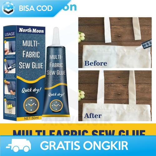 Promo CAIRAN LEM PEREKAT SUPER KUAT BAHAN KAIN DAN KULIT SEW GLUE 50ML N256 - Jakarta Barat ...