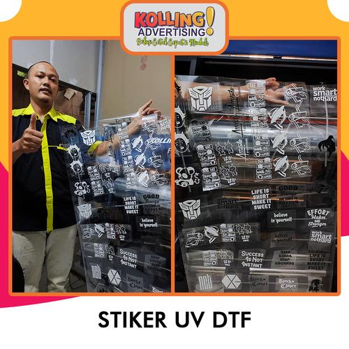 Jual UV DTF Stiker / Cutting Stiker / Decal UV 60cm - Kota Tangerang ...