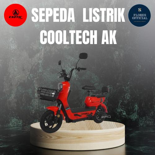 Jual SEPEDA LISTRIK EXOTIC COOLTECH AK - TURQUOISE BLUE - Kota ...