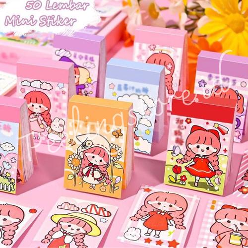 Jual (ISI 24 LEMBAR) MAINAN STIKER BUKU DECO ANAK MINI ISI 24 ANTI AIR ...