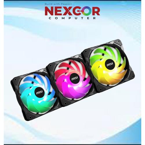 Jual Cooler MSI MAG MAX F12A-3 120MM ARGB Fan Kit - Jakarta Pusat ...