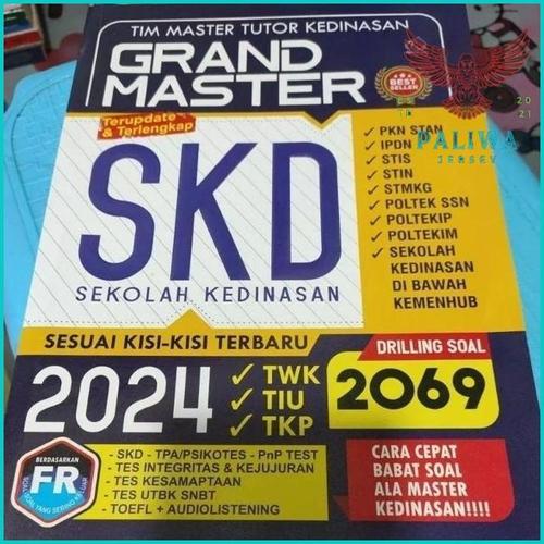 Jual JUAL CEPAT BUKU GRAND MASTER SKD SEKOLAH KEDINASAN 2024 Berkualitas - SKD 2023, B5 - Kab ...