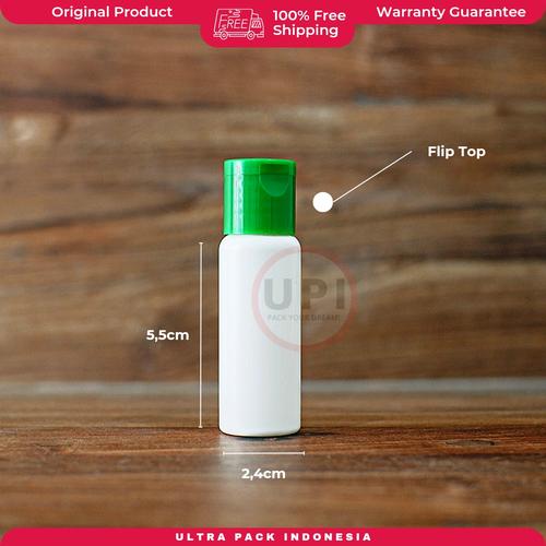 Jual BOTOL PET BR 20ML PUTIH + FLIP TOP HIJAU [ KEMASAN BOTOL FLIPTOP ISI ULANG ] - Kota ...