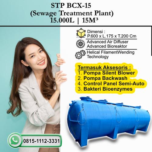Jual Septictank Biotank IPAL STP Biofil 15000 Ltr 15M3 / Biotech STP ...