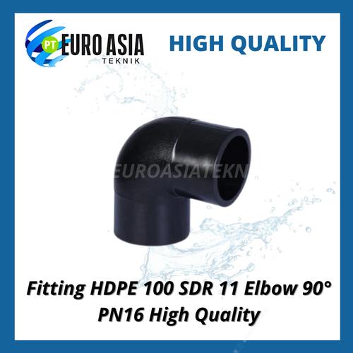 Jual Fitting HDPE 100 SDR 11 Elbow 90° PN16 High Quality (HR-ELB90-SDR11) - SDR11 90 110mm - Kab ...