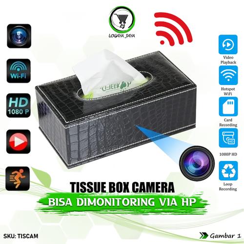 Promo Kamera CCTV Wifi Unik Hidden Spy Camera Box Kotak Tempat Tisu ...