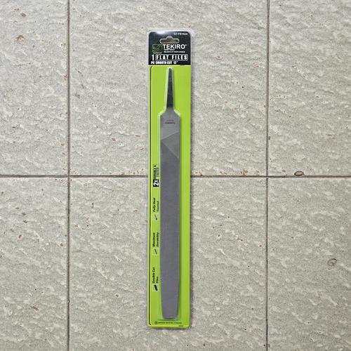 Jual TEKIRO Kikir Plat 12" Besi Halus Flat Files 12 Inch Smooth Tekiro ...