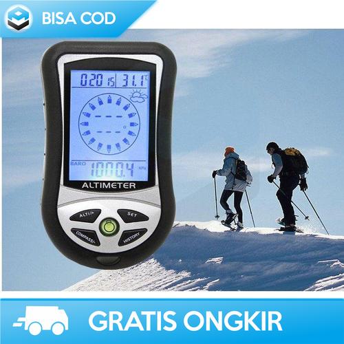 Jual KOMPAS DIGITAL OUTDOOR LAYAR LED MULTIFUNGSI PENGUKUR SUHU ...