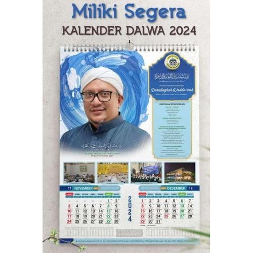 Jual o_O KALENDER DALWA HABAIB TAHUN 2024 - Kalender, Habaib - Kota ...
