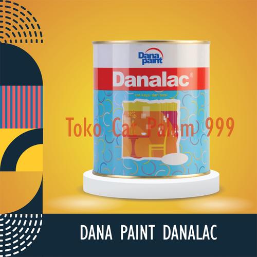 Jual CAT MINYAK / CAT KAYU / CAT BESI DANALAC / DANA PAINT 1 KG - WHITE ...