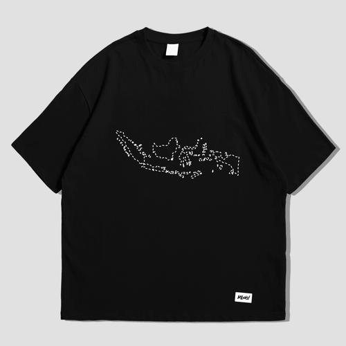 Jual Kaos Apparel Peta Indonesia - Hitam, S - Kab. Ngawi - Oerip ...
