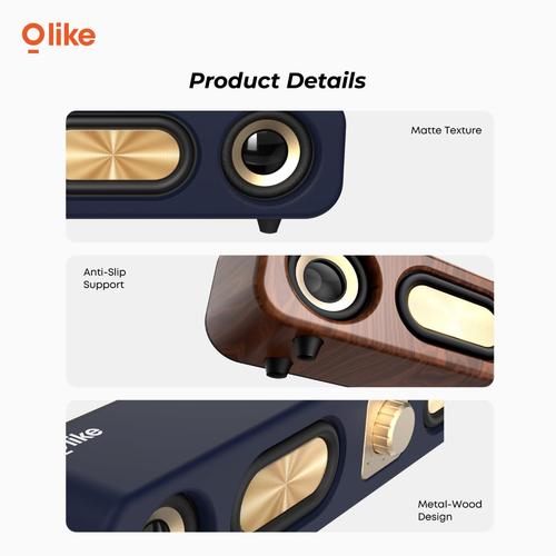 Jual Olike S4H Mini Soundbar Wireless Bluetooth Speaker Stereo Bass ...
