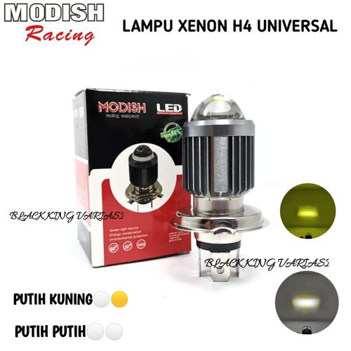 Jual Lampu Led H4 Utama Universal Lampu Utama Motor Mobil Lampu H4 Laser H4 - Putih Putih ...