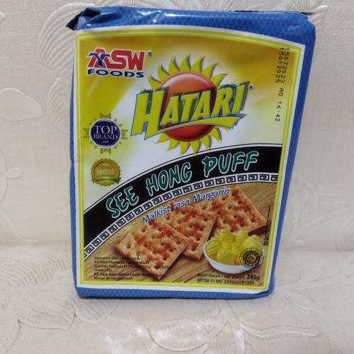 Jual HATARI SEE HONG PUFF MARGARIN 245 GRAM / BISKUIT HATARI / HATARI ...