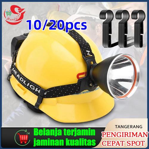 Jual 10pcs/set klip pengait helm lampu depan sepeda mudah dipasang ...