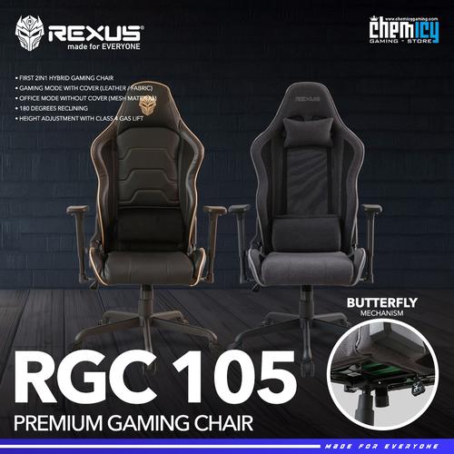 Jual Rexus RGC 105 / RGC105 / RGC-105 Hybrid Gaming Chair / Kursi ...