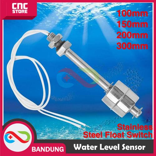 Jual STAINLESS STEEL FLOAT SWITCH TANK WATER LEVEL SENSOR AIR 220V - 100mm - Kota Bandung - IoT ...