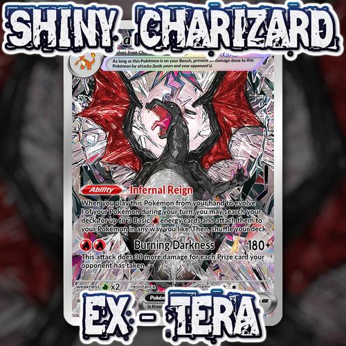Jual KARTU POKEMON TCG HOLOGRAM SPECIAL SHINY CHARIZARD EX TERA - Kab ...