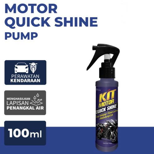 Jual KIT Motor Quick Shine PUMP 100ml Pengkilap/Pengkilat Cat Motor ...
