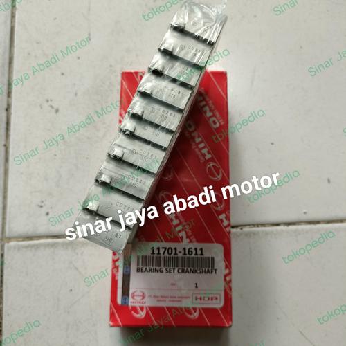 Jual BEARING CRANKSHAFT METAL DUDUK STD HINO DUTRO WO4D HOP 11701-1611 ...