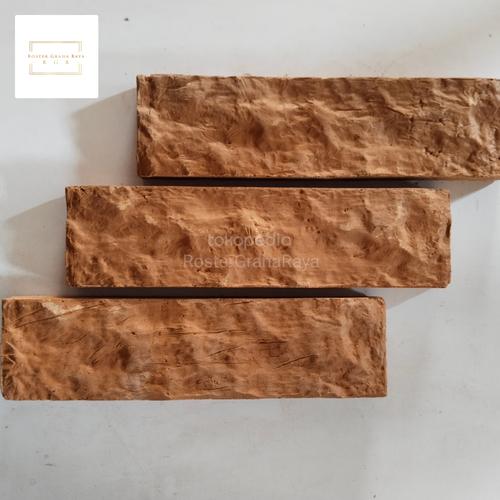 Jual bata tempel texture pj/hiasan dinding/bata expose/hargasatuan ...