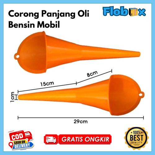 Jual Corong Oli Air Minyak Bensin Plastik Panjang 28cm Long Mouth ...