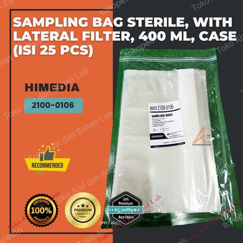 Jual Sampling Bag Sterile, with Lateral Filter, 400 ml, Case (isi 1500 ...
